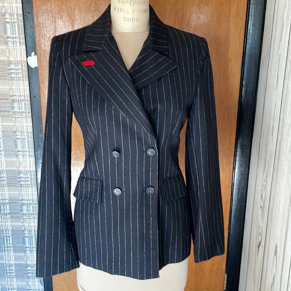 keith haring | Jackets & Coats | Vintage Keith Haring Estate Pinstripe ...